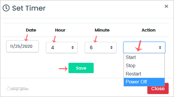 How to Set Self Shutdown/Start/Reboot Timer for Your VPS in Virtualizor ...